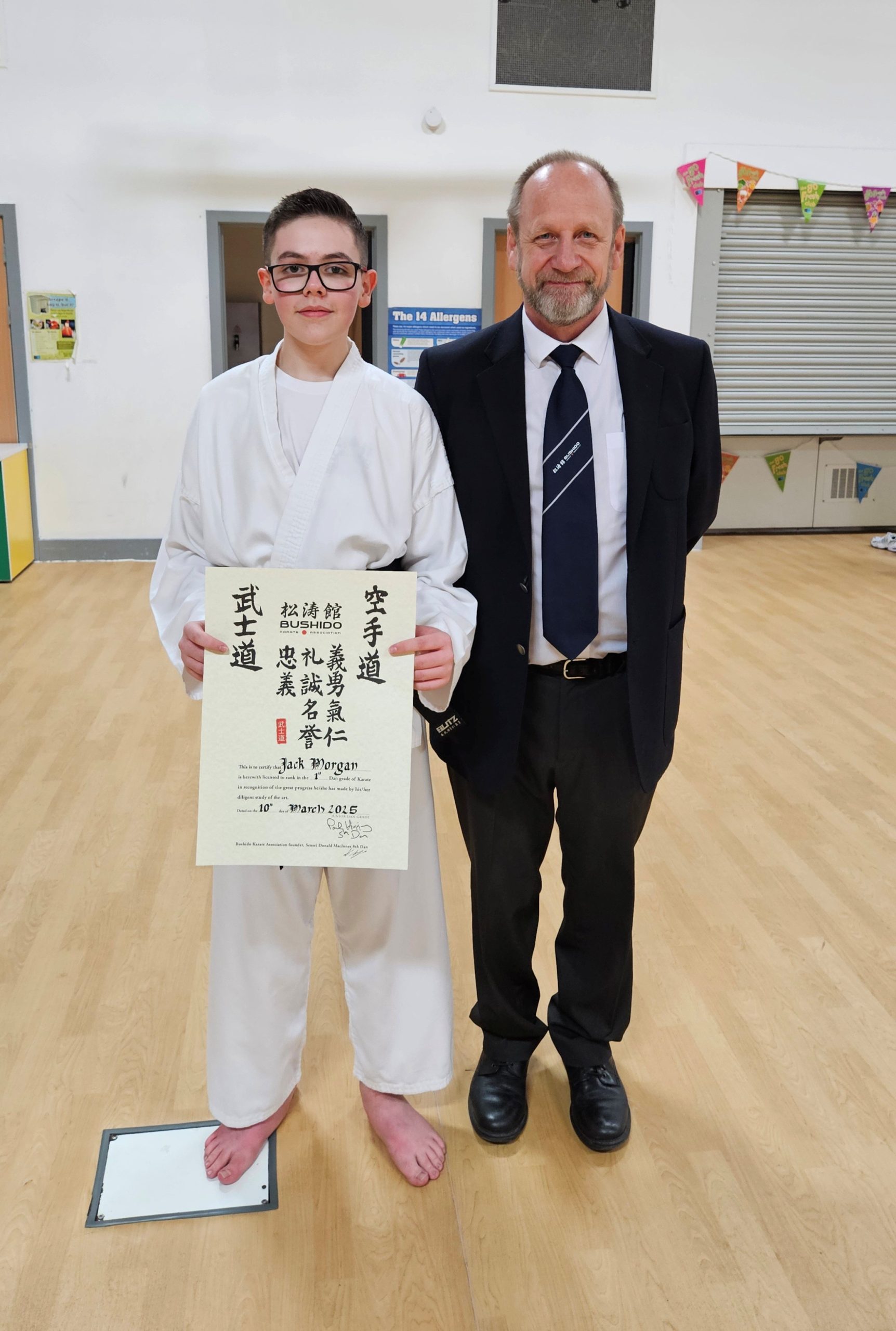Congratulations to our new junior black belts! – Bushido Karate Association